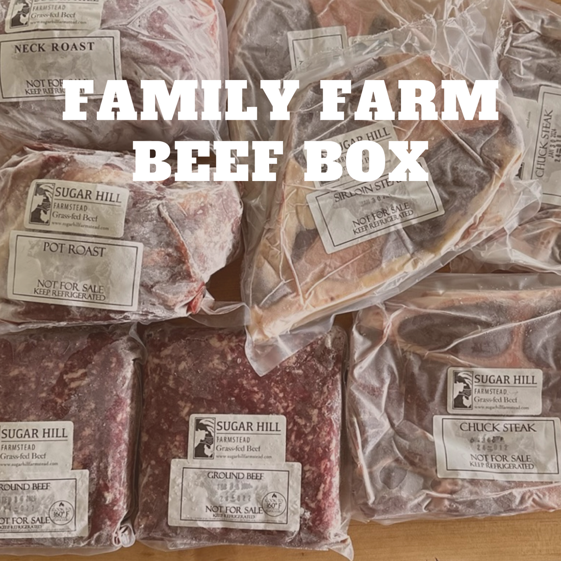 Family Farm Beef Box – Sugar Hill Farmstead